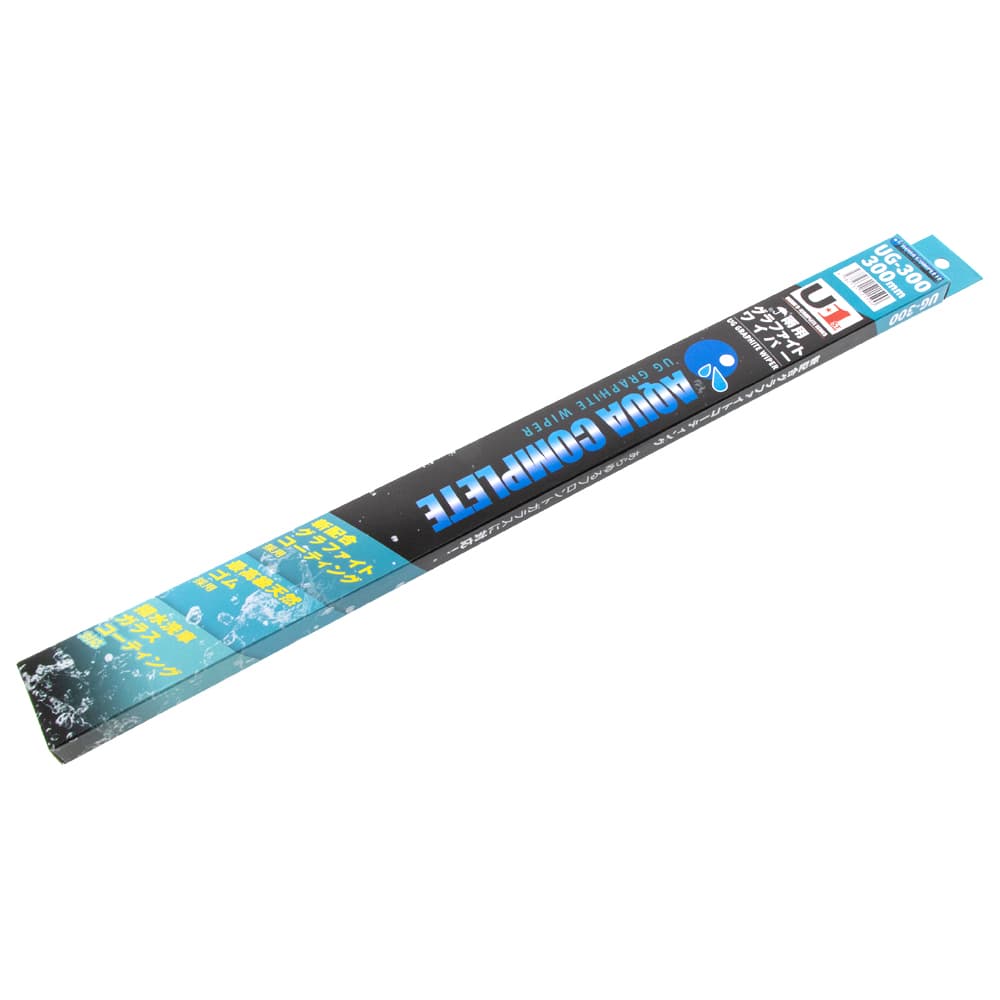 U-1グラファイト アクアコンプリートワイパー 300mm ゴム幅6mm UG-300｜うさマートジャパンサービス株式会社の総合通販サイトうさマート